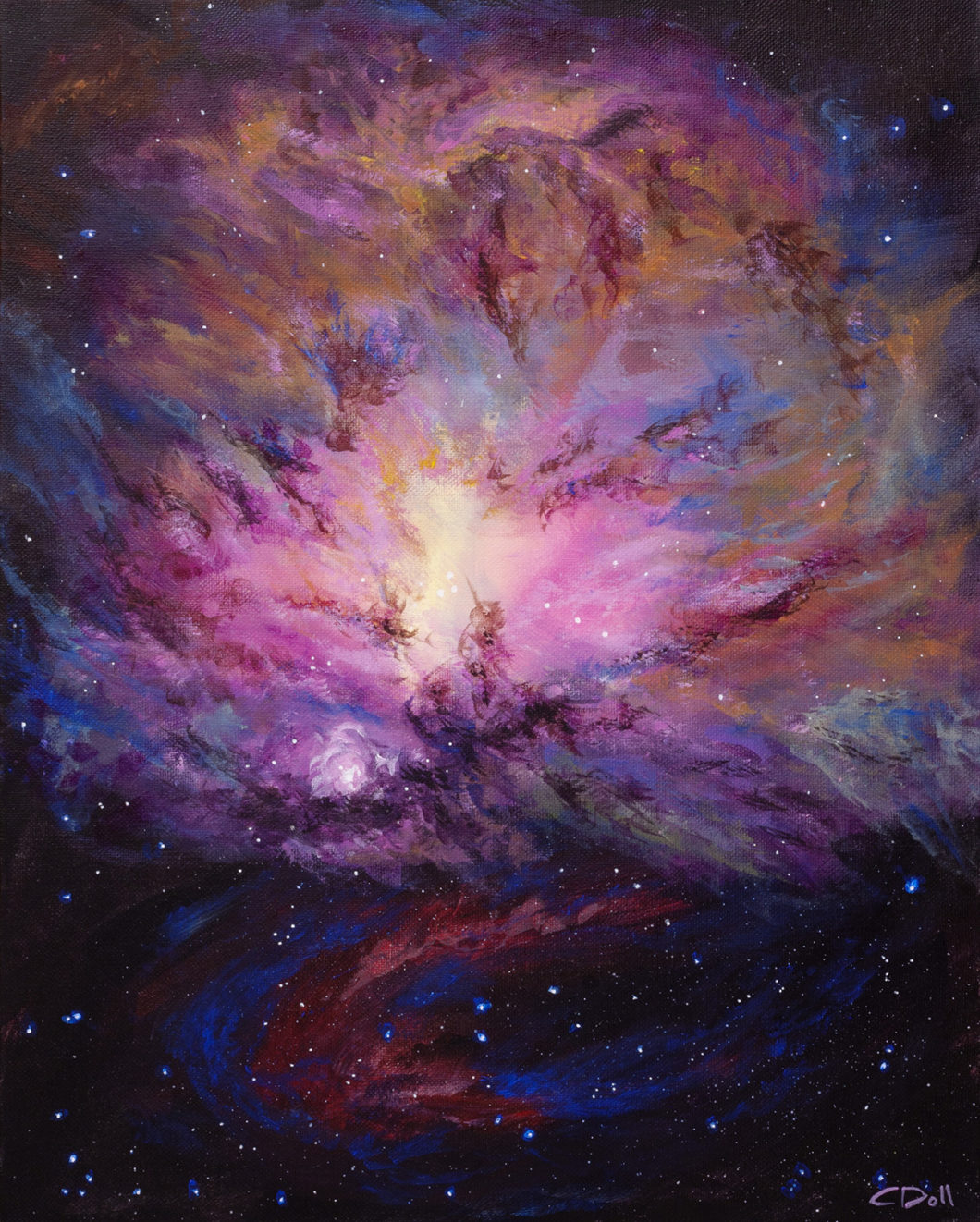 Orion Nebula – Space Art by Christopher Doll