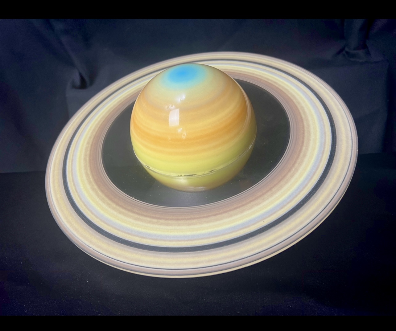 Saturn Model (Prototype) – Space Art by Christopher Doll