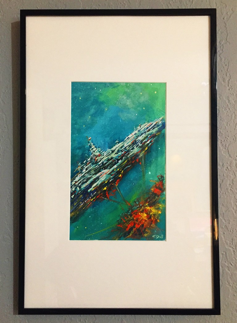 Space Battle II – Space Art by Christopher Doll
